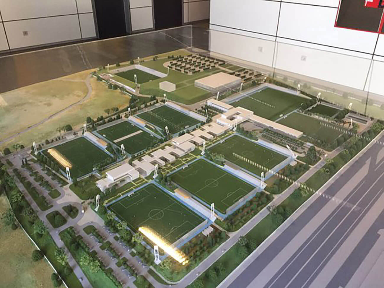 Real Madrid CF Facilities Ariel View | inspiresport